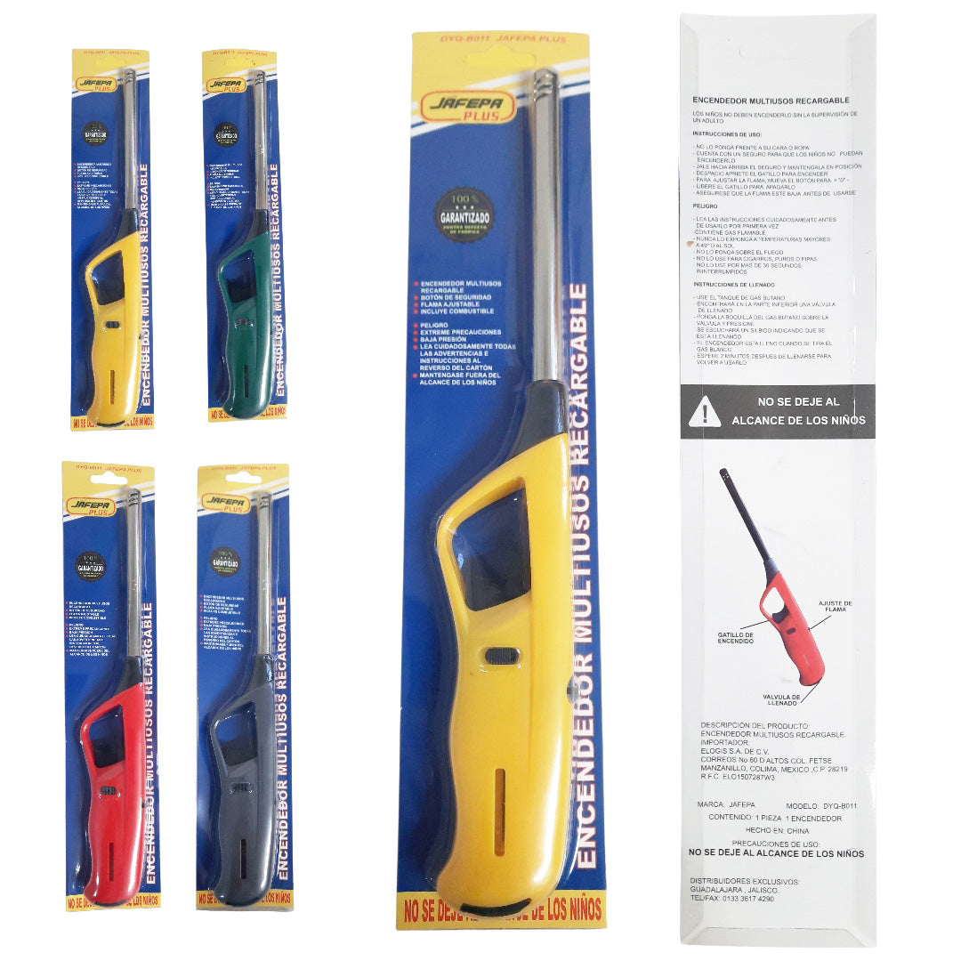 ENCENDEDOR LARGO JAFEPA PLUSDYQ-B011 PAQ3 6002748P – Kornershop